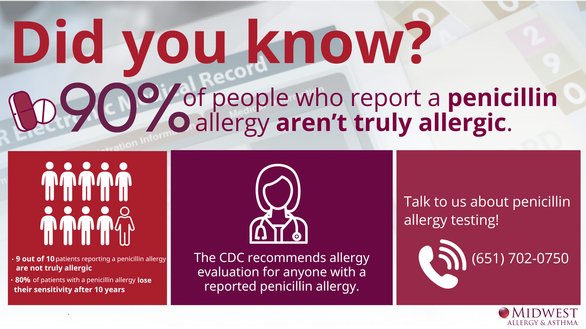 Penicillin Allergy | Midwest Ear, Nose & Throat Specialists